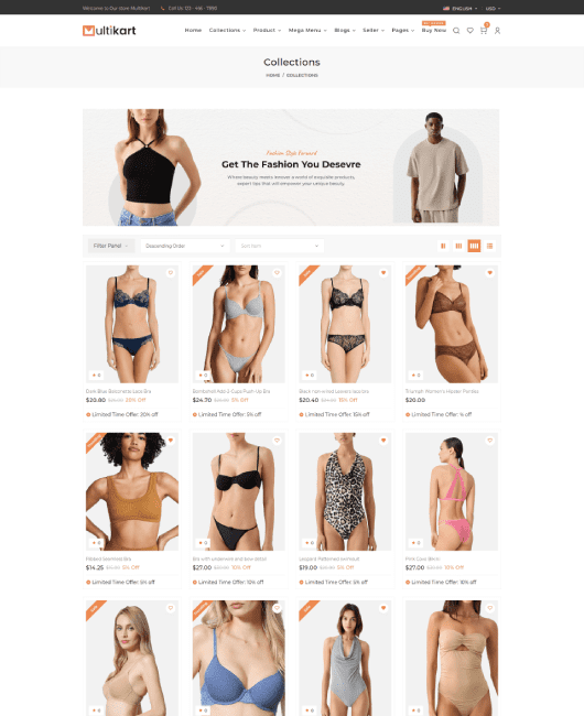 Multikart - Multipurpose Ecommerce Template