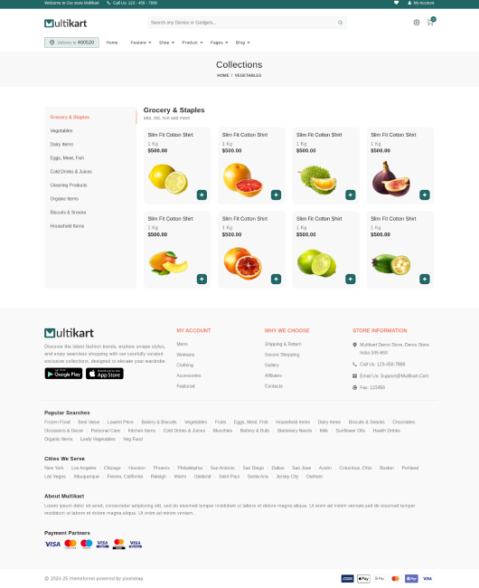 Multikart - Multipurpose Ecommerce Template